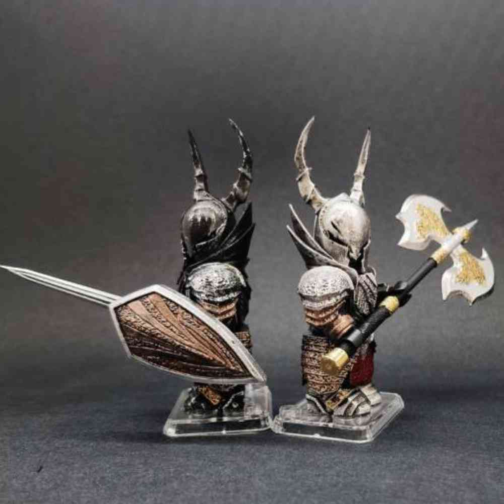 Dark Souls Black & Silver Knights | Loot A Brick