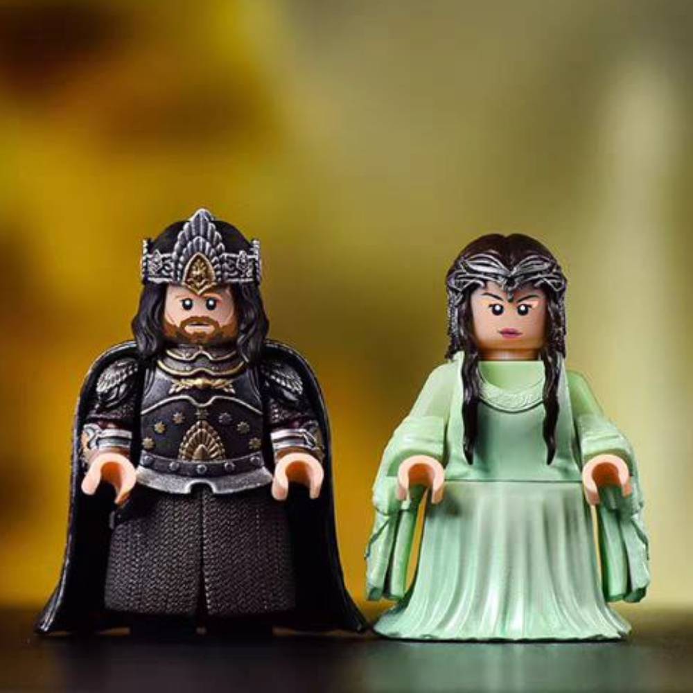 Lord of the Rings Aragorn & Arwen | Loot A Brick