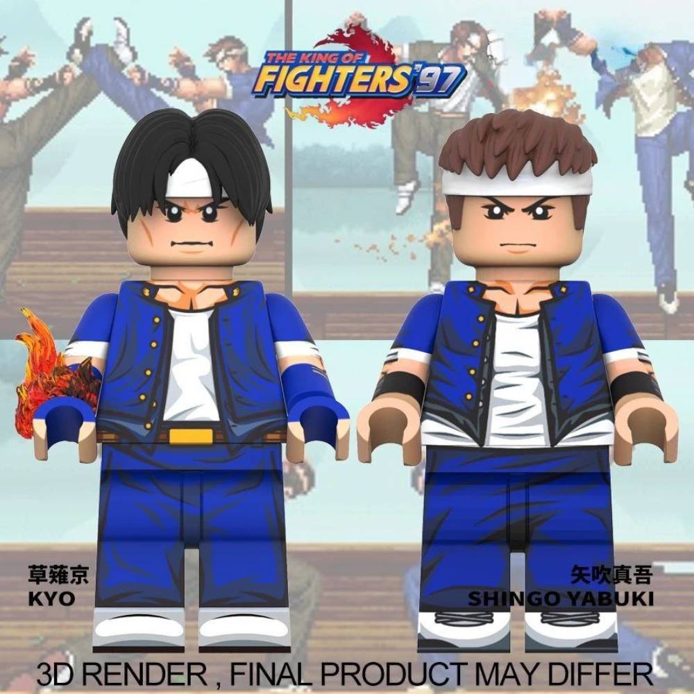 King of Fighters Kyo & Shingo Yabuki | Loot A Brick