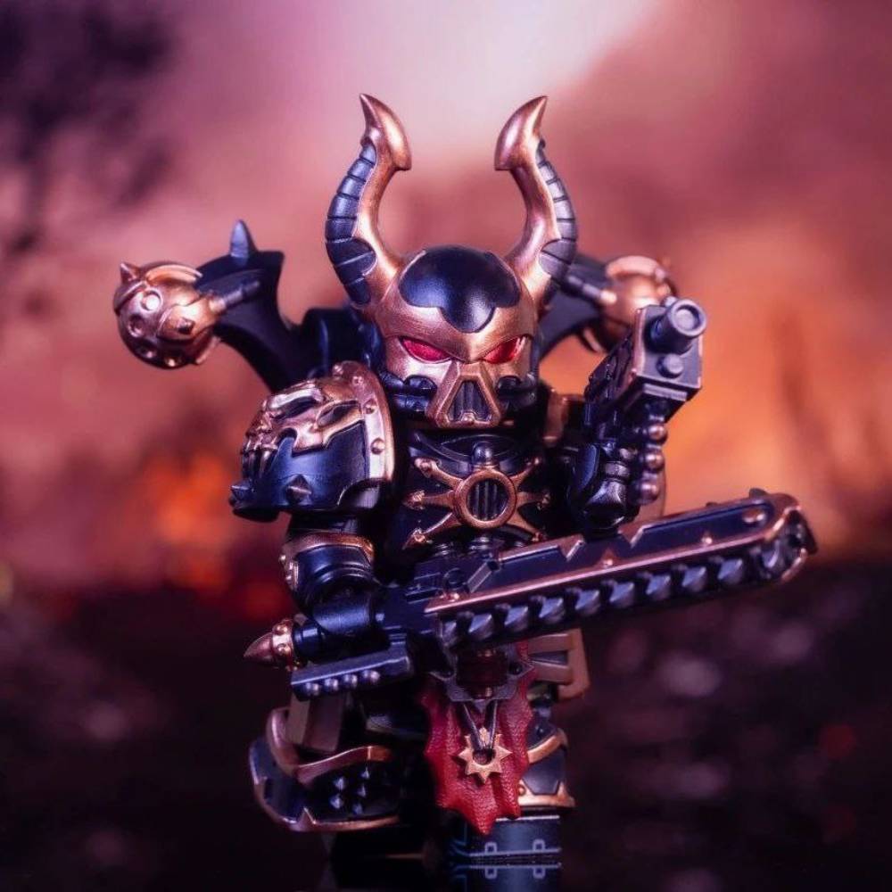 Warhammer 40k Knight Lord Chaos Space Marine | Loot A Brick