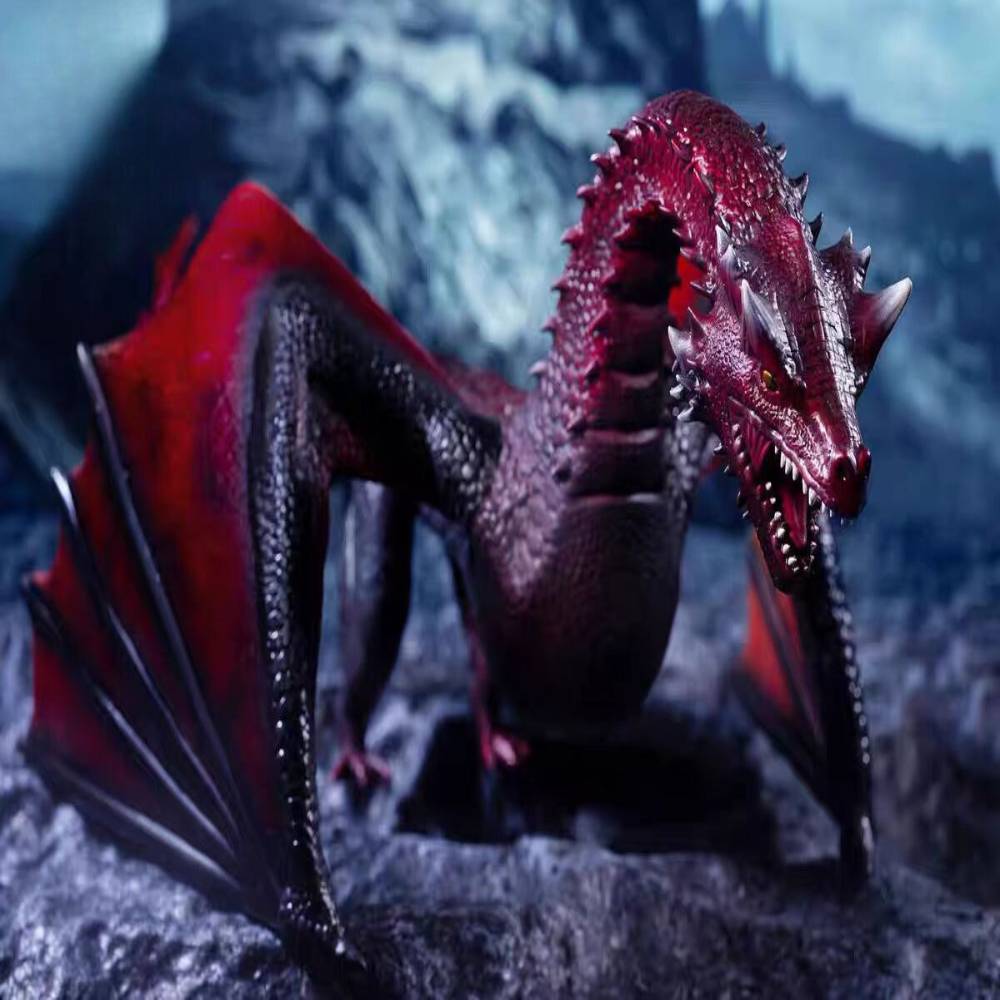 House of the Dragon Caraxes the Bloodworm, Daemon Targaryen & Rhaenyra ...