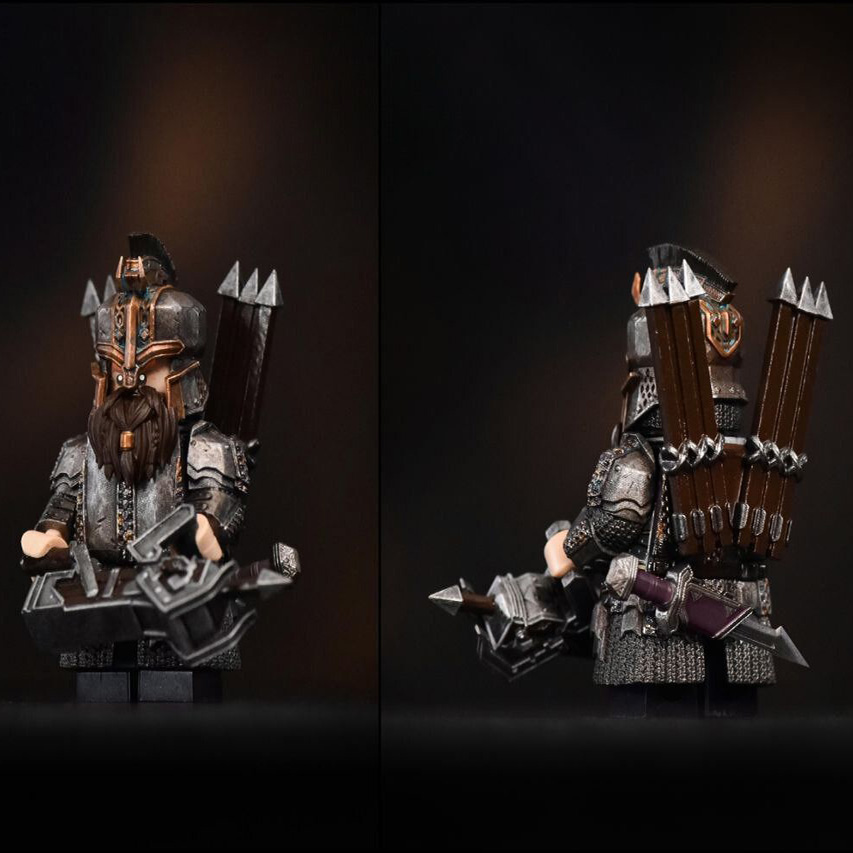 Lord of the Rings Dwarf Soldiers | Loot A Brick