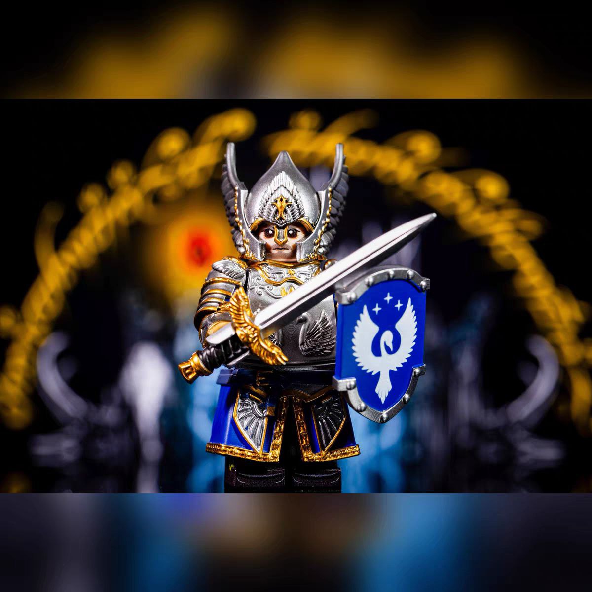 Lord of the Rings Swan Knight | Loot A Brick