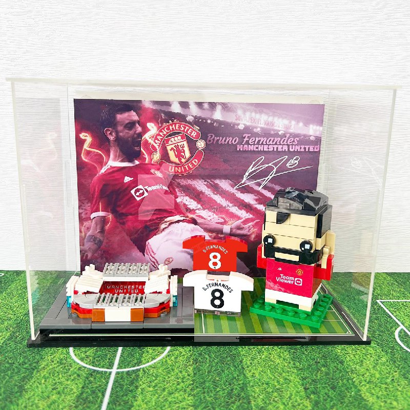 Manchester United brick head figure | Loot A Brick